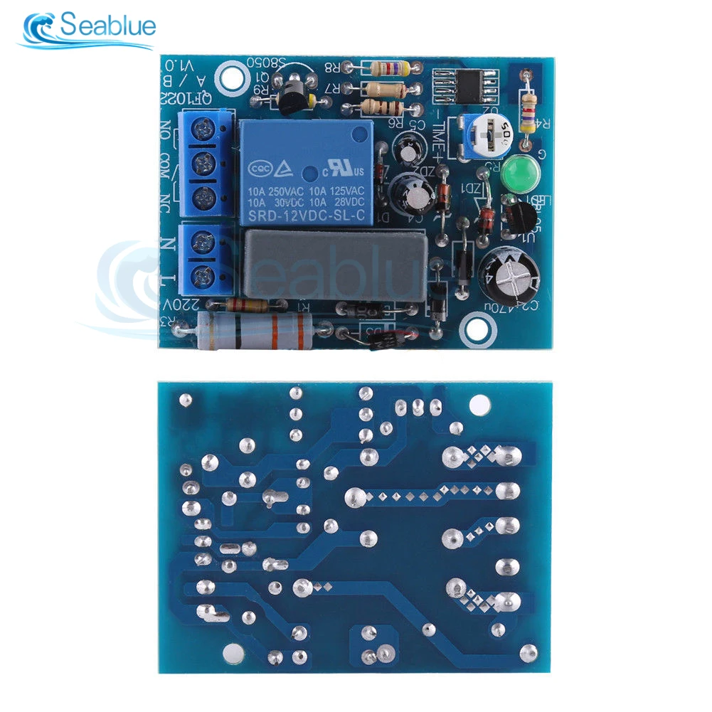 220V-Input-Output-Timer-Delay-Switch-Time-Adjustable-Module-Timer-Delay-Switch-Module-Timing ...