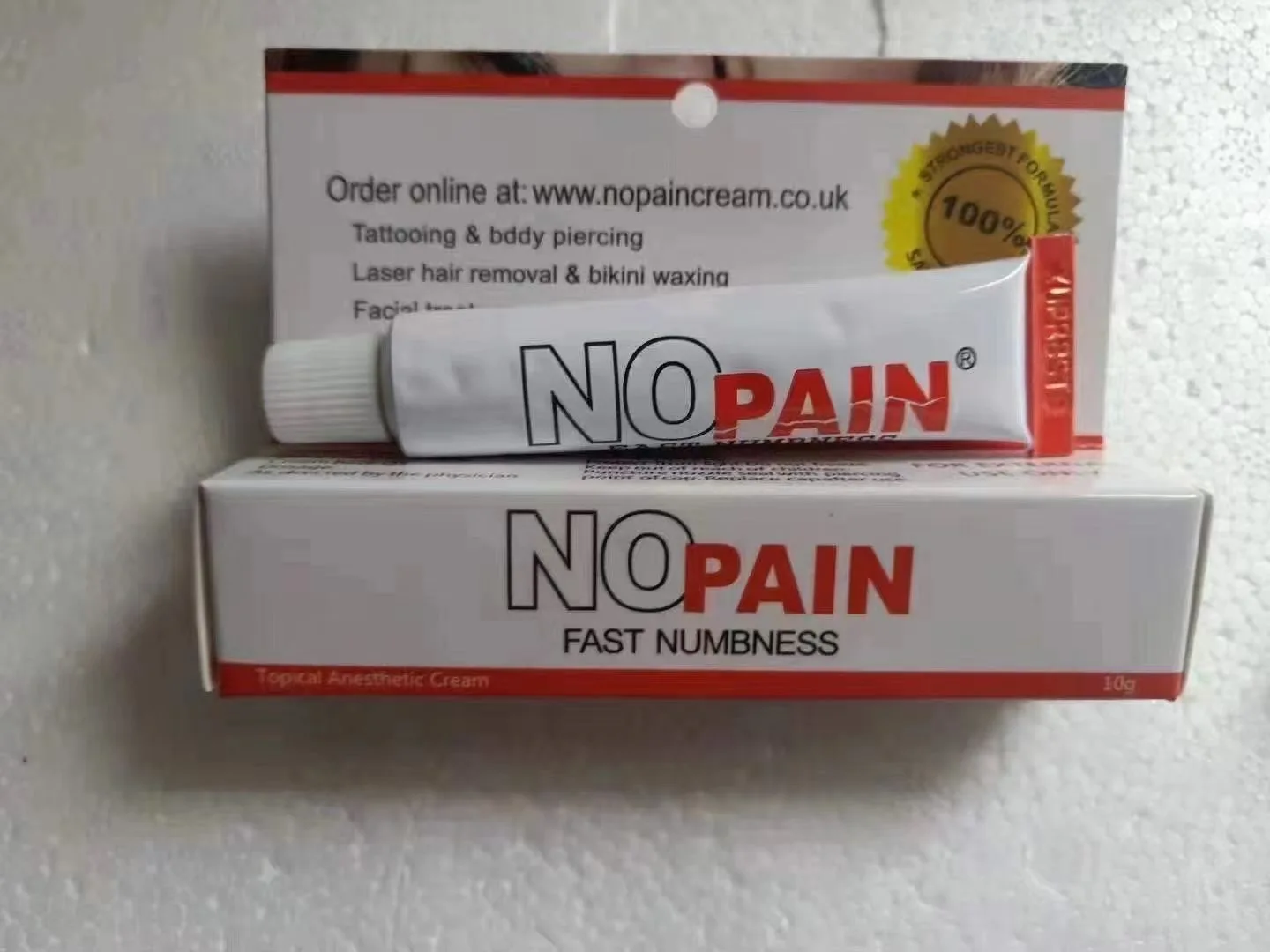 NOPAIN-Crema-para-tatuajes-maquillaje-permanente-Microblading-para ...