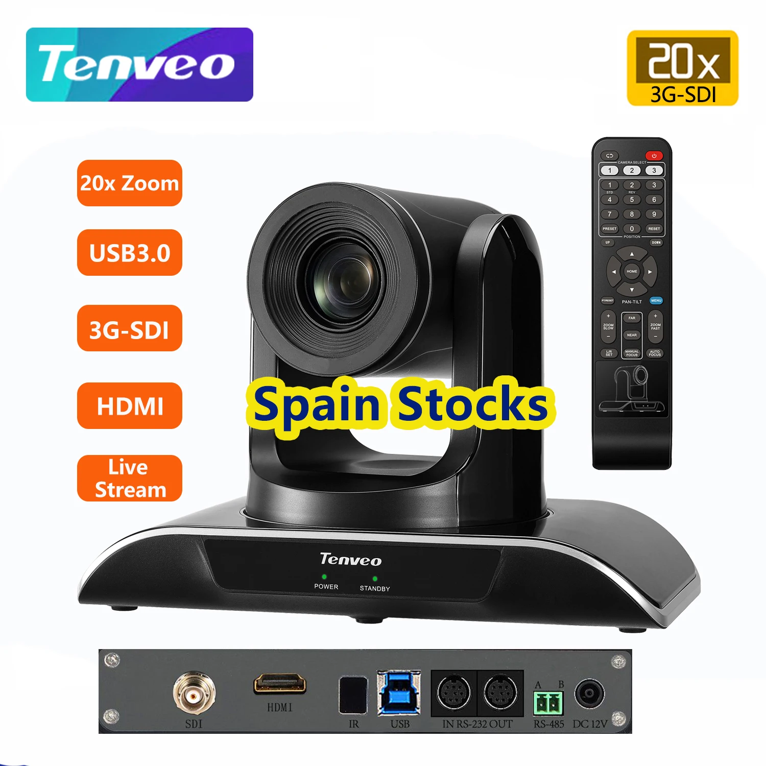 [eu Stock] Vhd203u 1080p60fps Video Conference System Ptz Hdmi Camera ...
