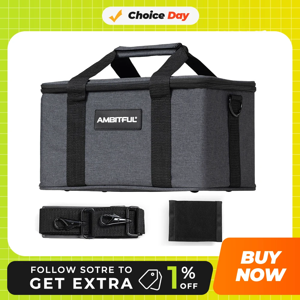 Ambitful PB18 Shoulder Straps Portable Carry Bag Studio Flash Light ...