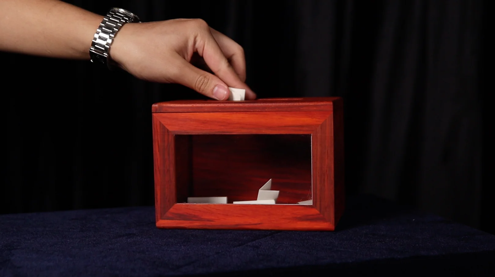 Quantum-Billet-Box-by-Pen-MS-Stage-Magic-Tricks-Wooden-Box-Magia-Magie ...