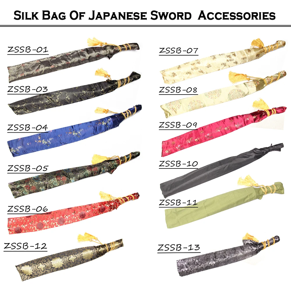 Sword Bag, Japanese Samurai Sword Pocket, Fabric, Cotton Bag, 13 Colors ...