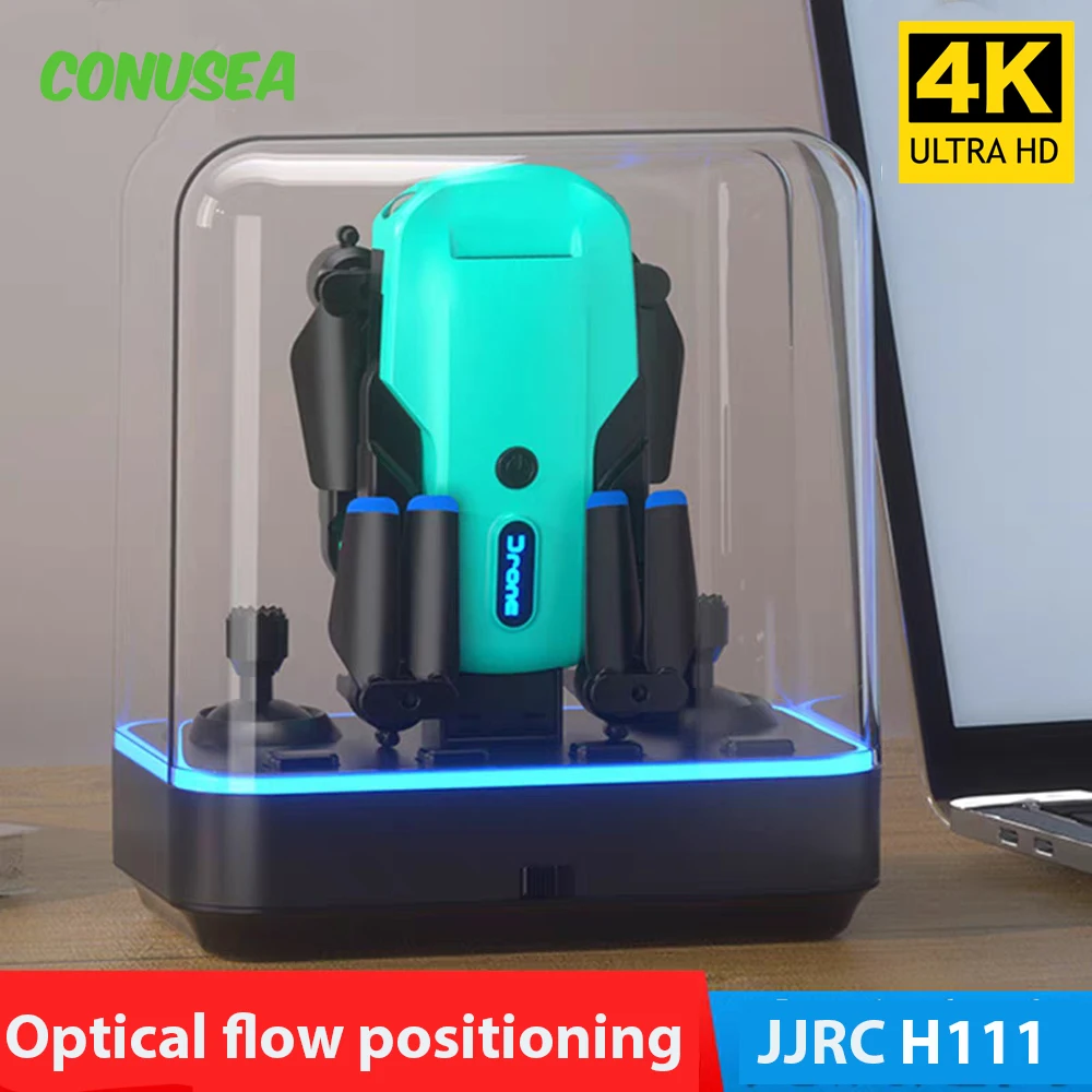 JJRC H111 쿼드콥터 카메라 미니 4K 드론 Hd 와이파이 Fpv 원격 제어 드론, 라이트 플로우 포지셔닝 드론 완구 어린이 선물| | - AliExpress