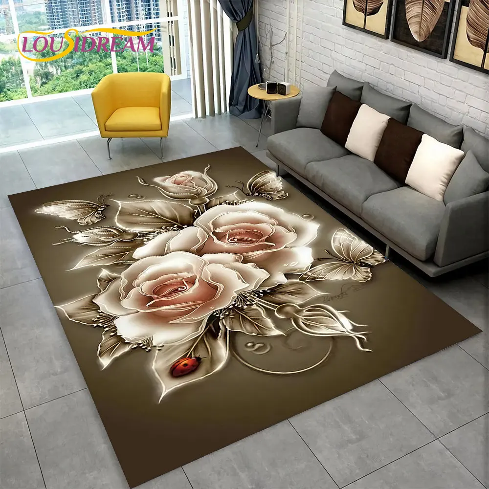 3D-Nordic-Luxury-Flower-Floral-Area-Rug-Large-Carpet-Rug-for-Home ...