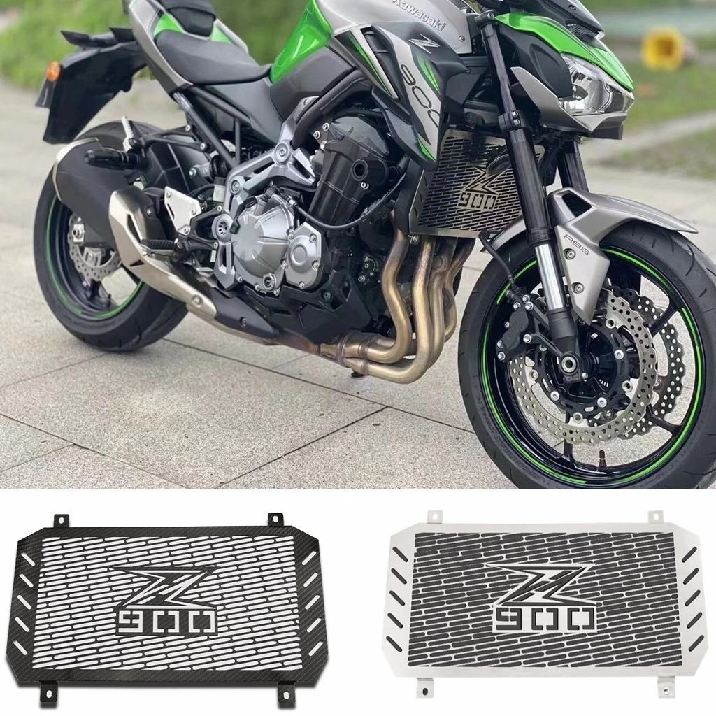 Couvercle-de-protection-de-calandre-en-acier-inoxydable-pour-moto-fibre ...