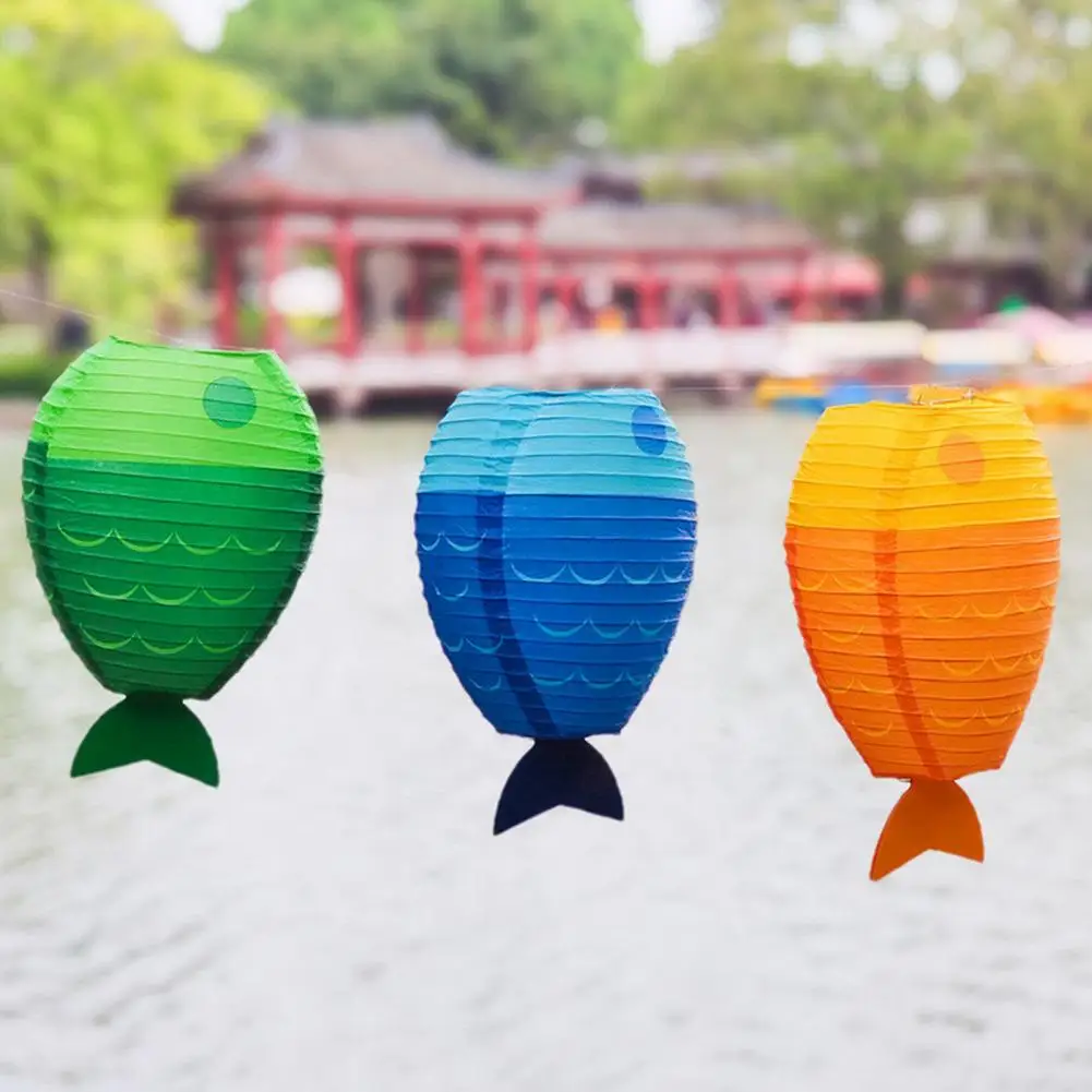 Cartoon-Fish-Shape-Paper-Lanterns-Japanese-Style-Decorative-DIY-Ocean ...
