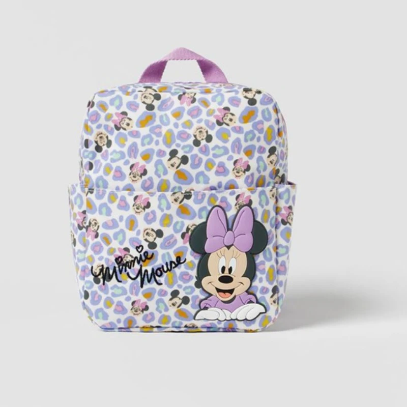 New-25X23X10-cm-Disney-cartoon-Minnie-Mouse-Kids-Backpack-Mini ...