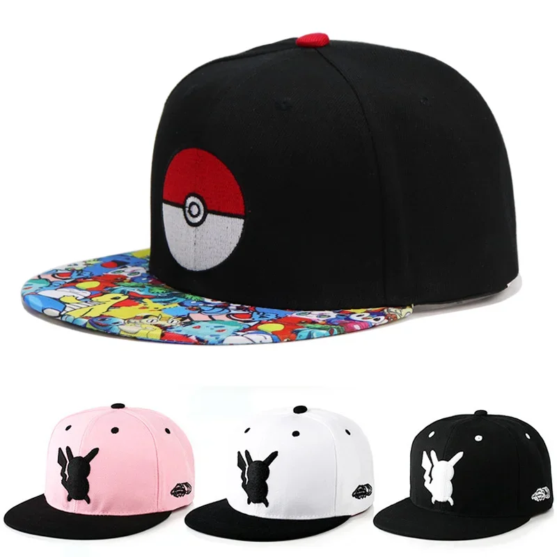 Pokemon-Pikachu-Embroidery-Cap-Boy-Girl-Baseball-Hat-Summer-Sunhat ...