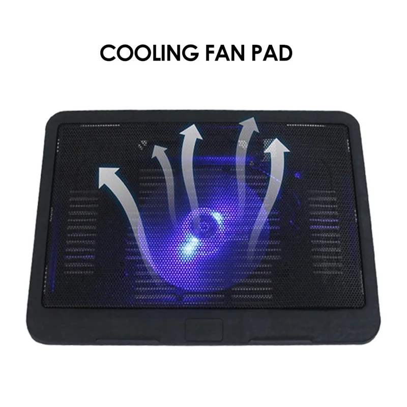 N19-Laptop-Cooling-Base-for-10-12-14-inch-Universal-Large-Fan-Radiator ...