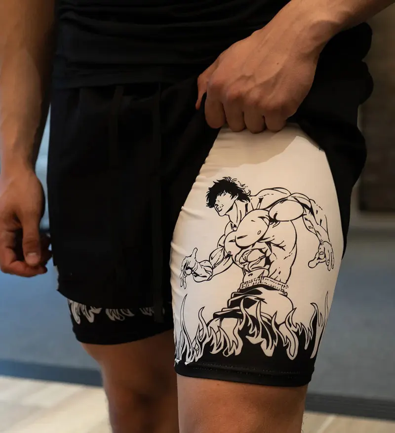 Anime-Performance-Shorts-Men-3D-Printing-2-in-1-Training-Gym-Summer ...