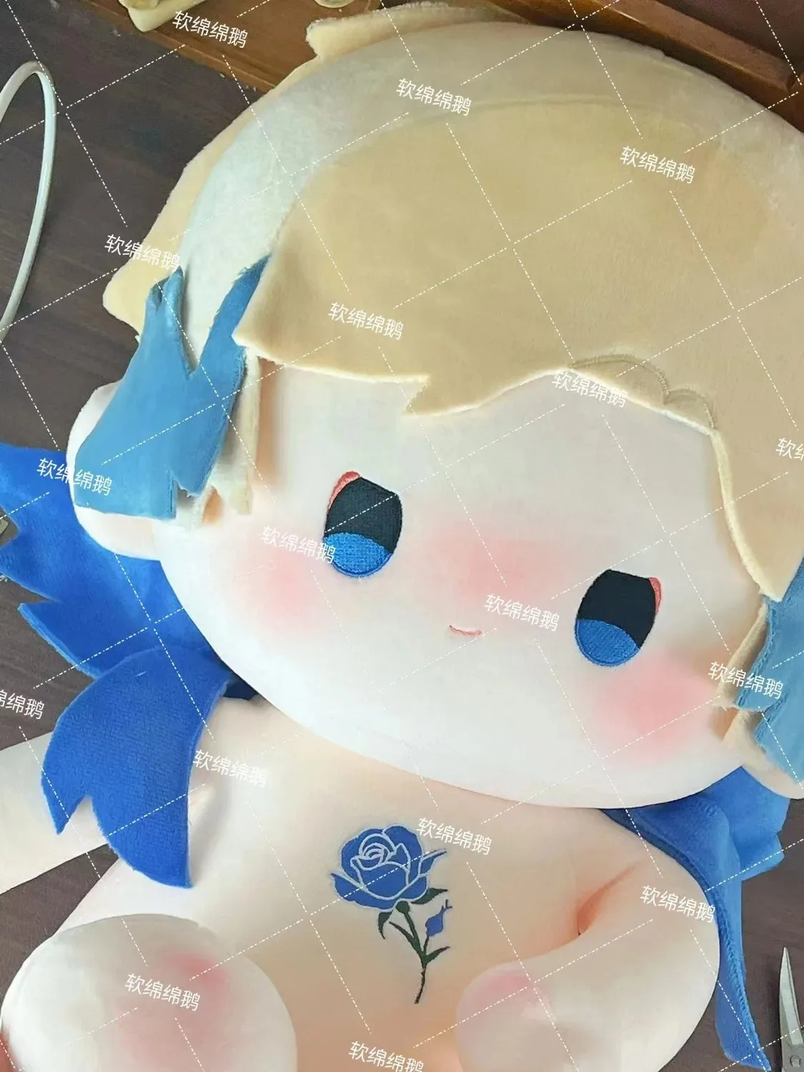 40cm-Anime-BLUE-LOCK-MICHAEL-KAISER-Monster-Stuffed-Plush-Doll-Body ...