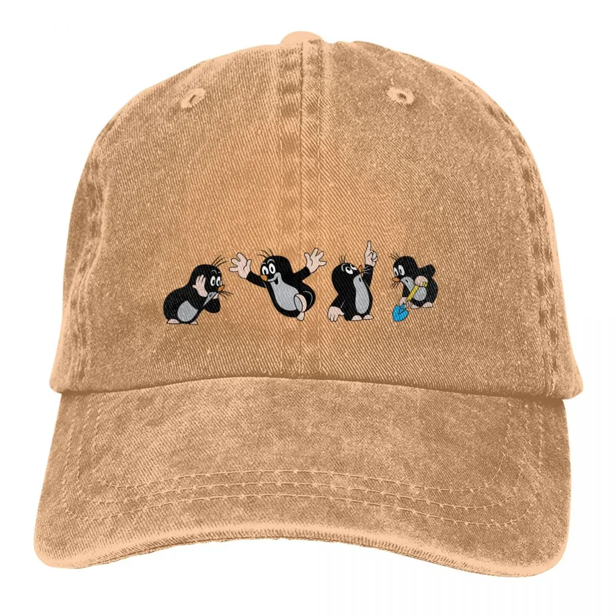 Krtek The Mole Multicolor Hat Peaked Women's Cap Cute Personalized ...