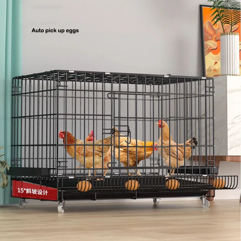 70X51X61cm-HEN-metal-mesh-egg-hen-chicken-house-cage-animals-box-for ...