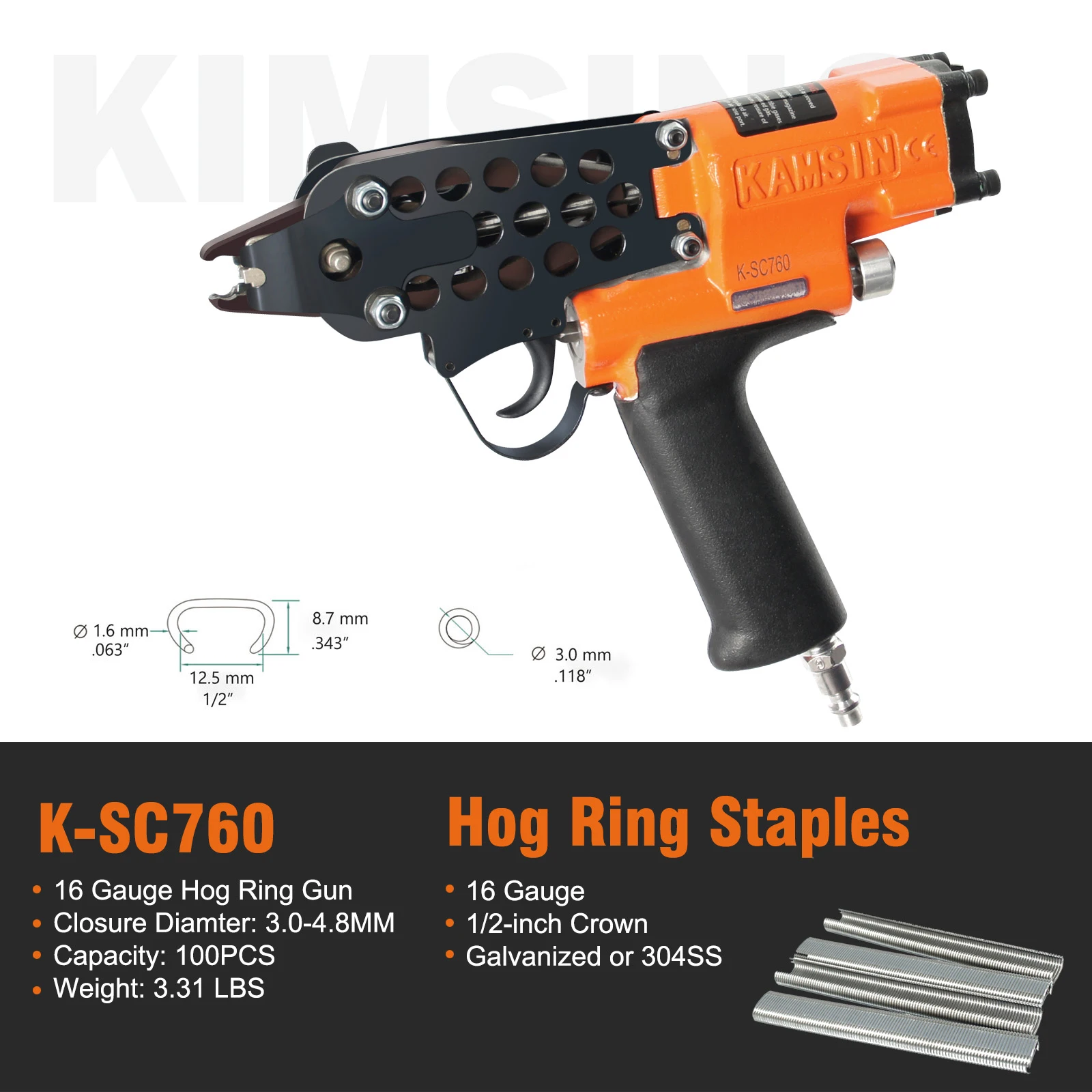 Stanley Bostitch Hog Ring Guns