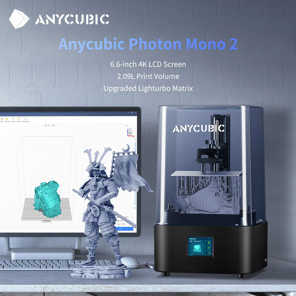 Anycubic Photon 3d Printer | Anycubic Photon Mono 4k | Anycubic Resin ...