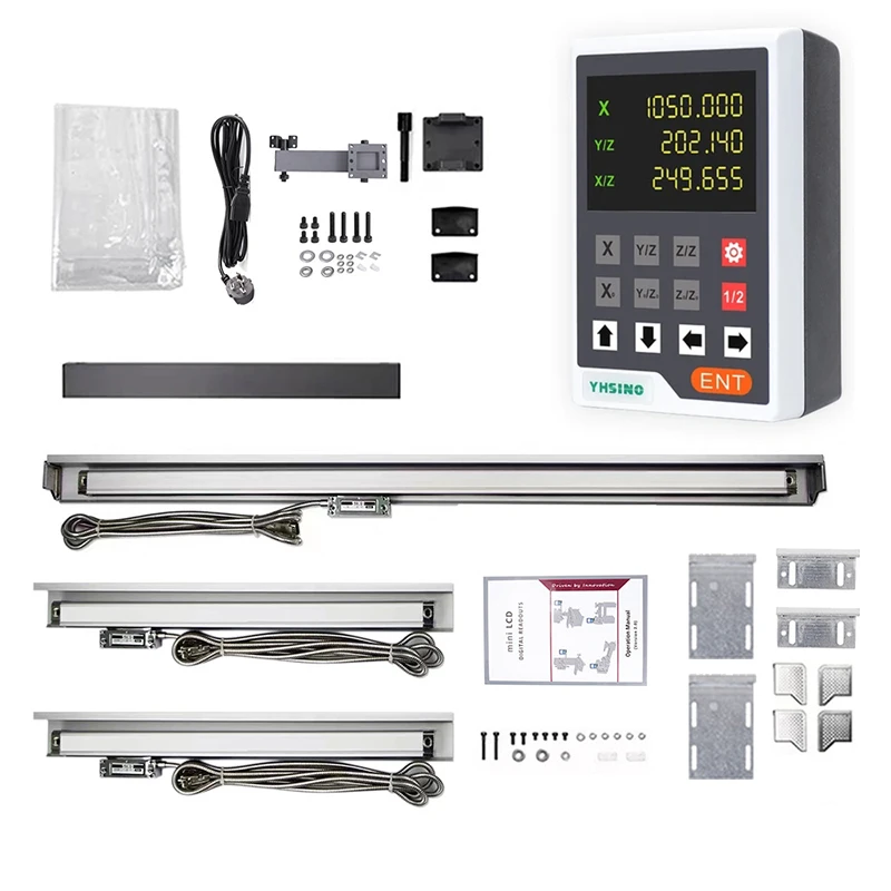 YH800-Mini-Digital-Readout-for-Lathe-2-3-Axis-Dro-Set-Display-YH800-2E ...