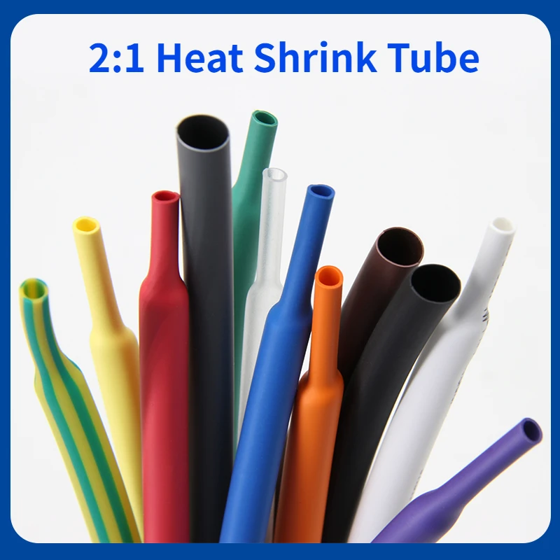 5-10-20-50-100M-Diameter-8mm-Heat-Shrink-Tube-2-1-Polyolefin-Thermal ...