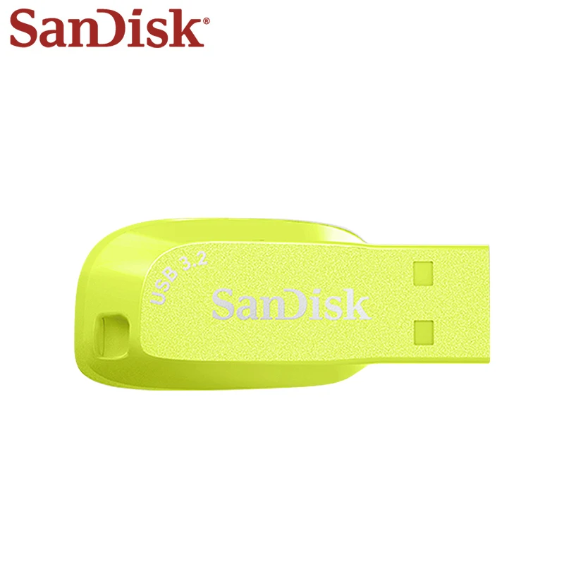 SanDisk-USB-3-2-Gen1-CZ410-USB-drive-64GB-128GB-32GB-Yellow-Pendrive ...