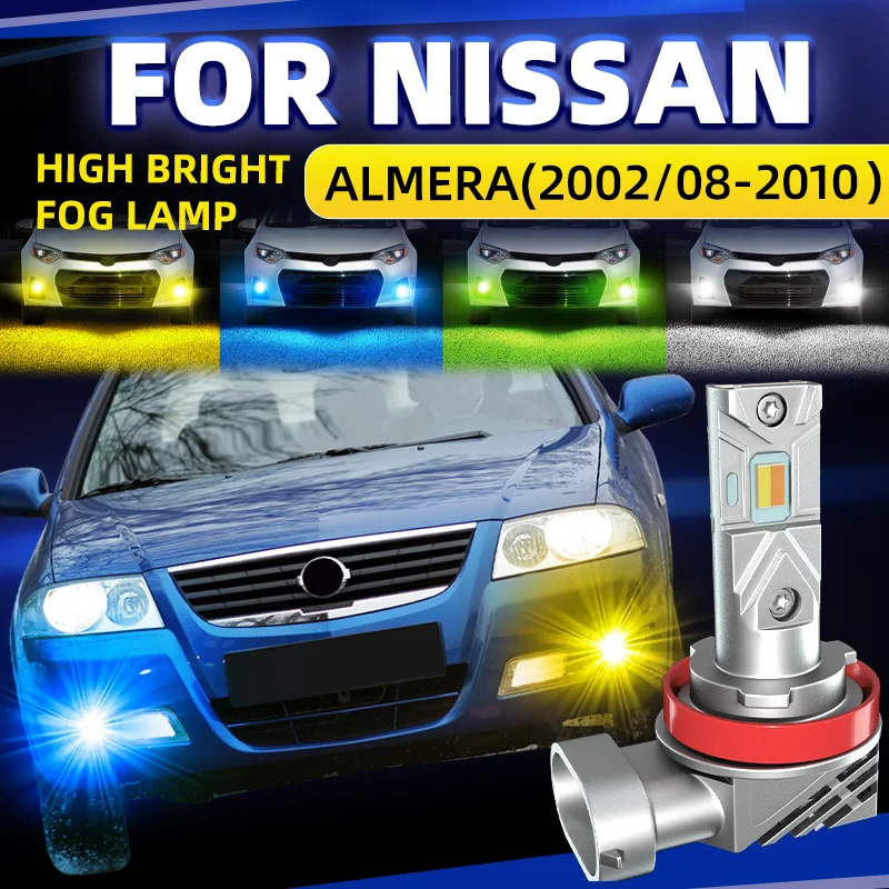 2pcs-Car-LED-Front-Fog-Light-Bulbs-Xenon-White-Yellow-Dual-Colors ...