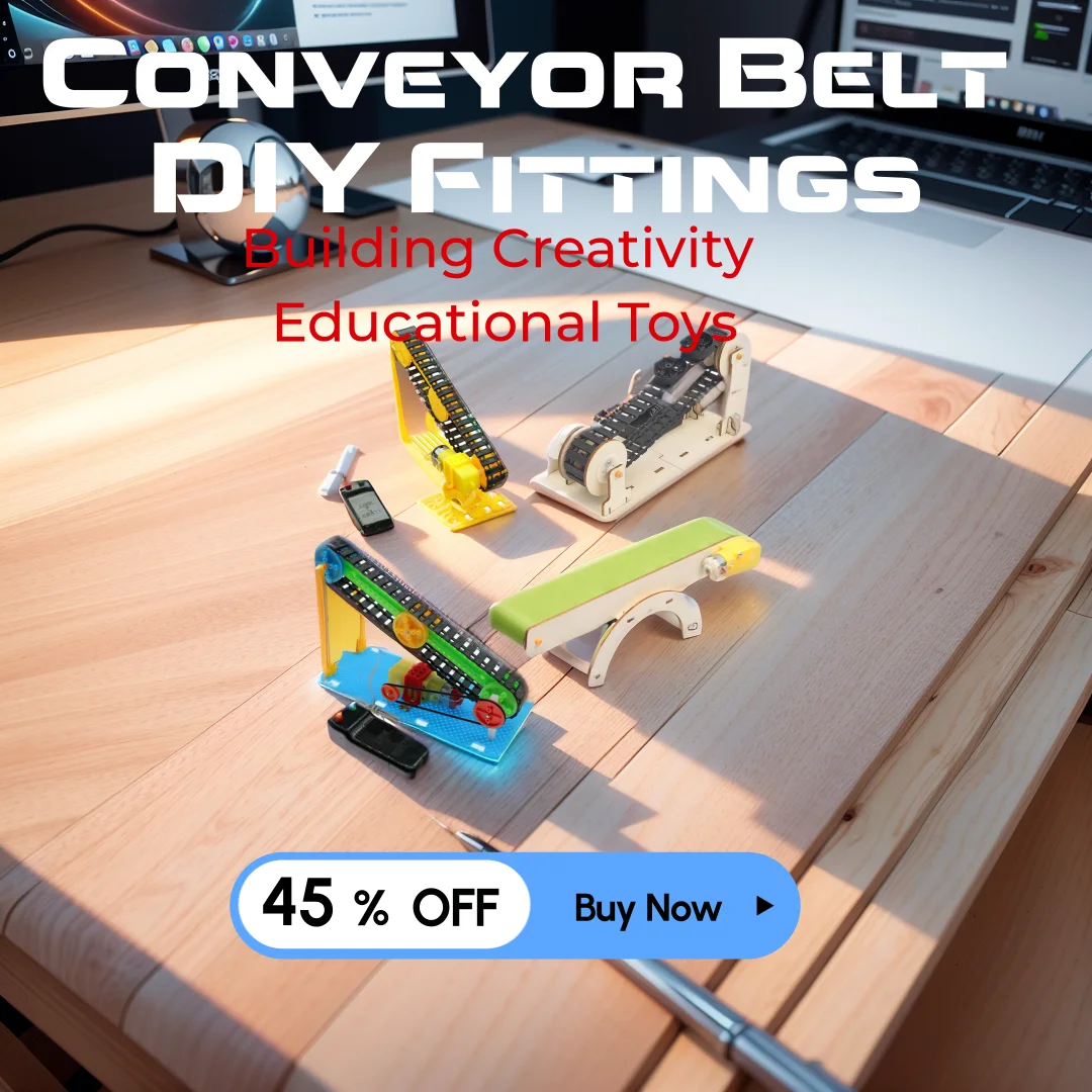 Conveyor-Belt-DIY-Fittings-Building-Creativity-Educational-Toys-Kits ...