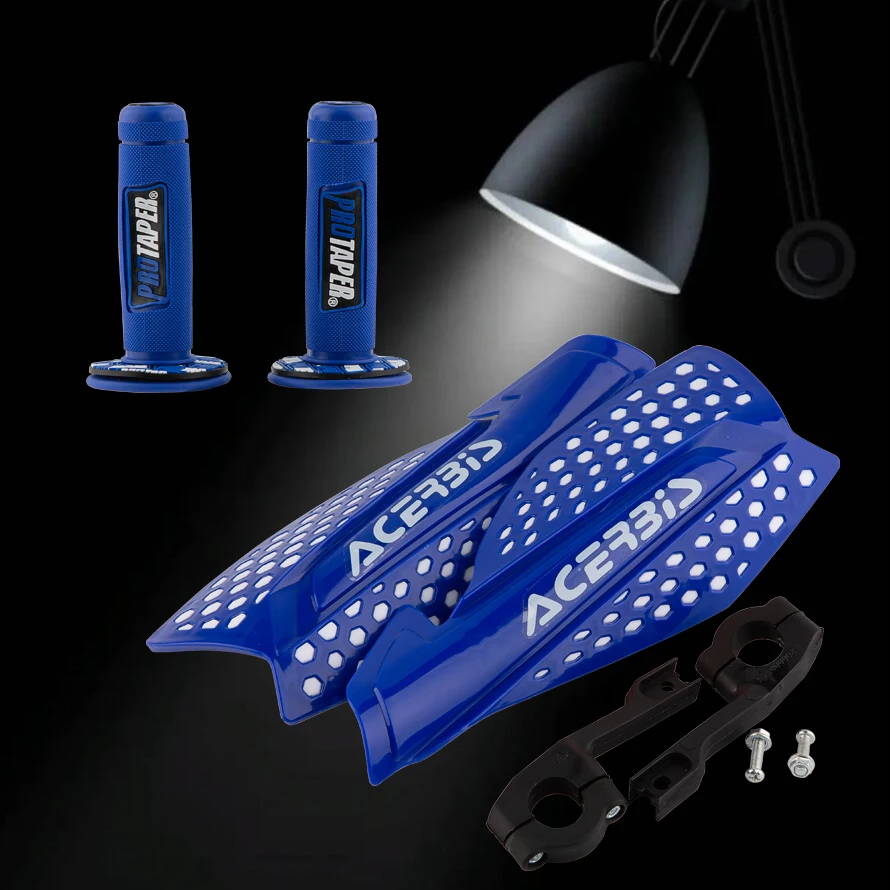 Motorcycle-22mm-Hand-Guards-Handlebar-Protector-PRO-TAPER-Grip-21mm ...