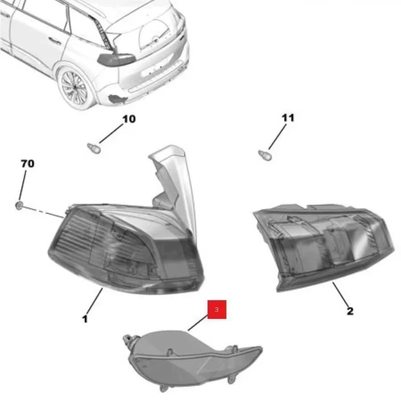 Iem For Peugeot 5008 MK2 2016+ 9811981980 9811982980 YL00561880 ...