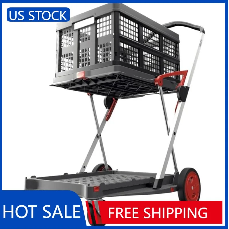 CLAX-Multi-use-Functional-Collapsible-carts-Mobile-Folding-Trolley ...