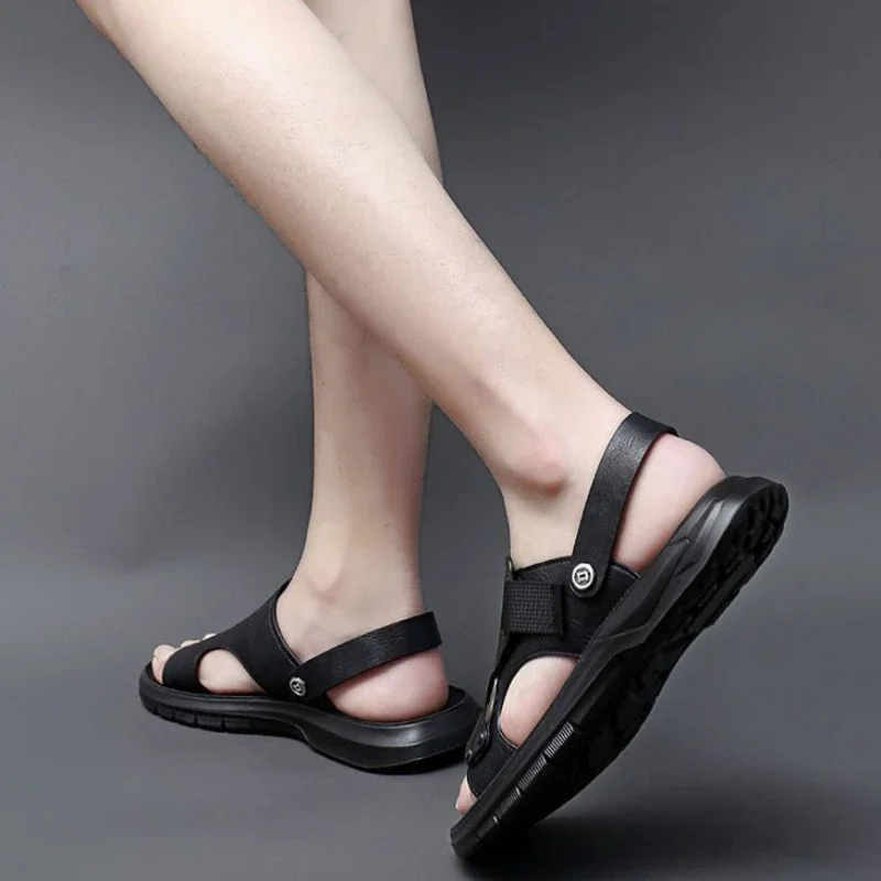 Shoes-for-Men-Plastic-Flat-Open-Toe-Rubber-Man-Sandals-Buy-New-Fashion ...
