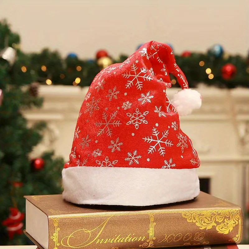 Brand-new-styleChristmas-Santa-Hat-Xma-Long-Plush-Holiday-Red-Hat-For ...