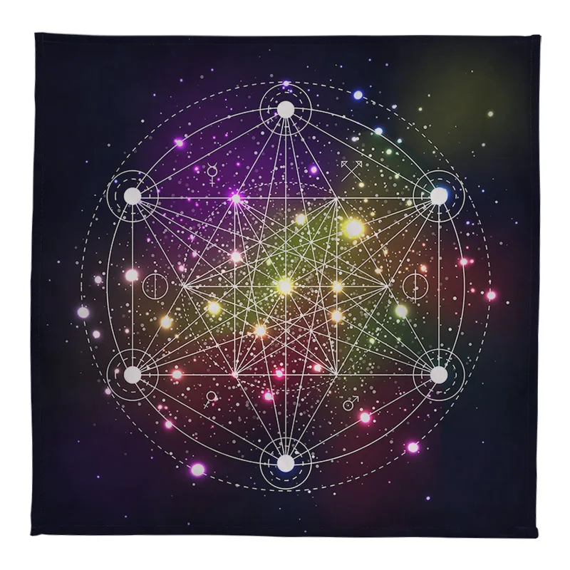 Altar-Cloth-Hexagram-Oracle-Card-Mat-Pagan-Witchcraft-Astrology ...