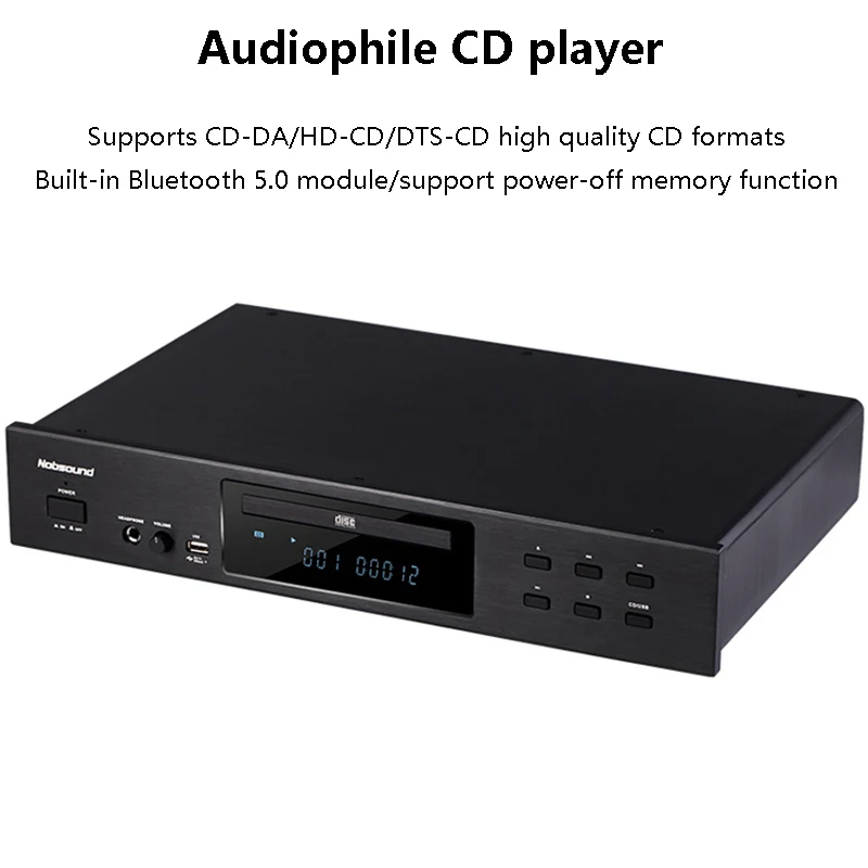 Reproductor de CD HIFI profesional para el hogar, Bluetooth 5,0, música ...