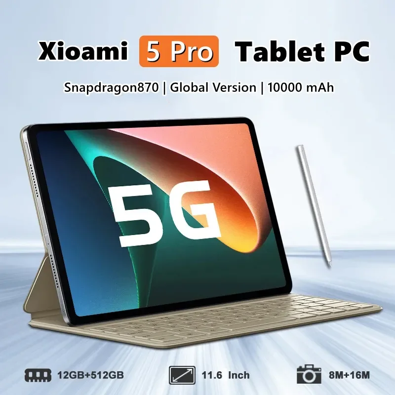 Vers-o-Global-Original-Snapdragon-Tablet-Pad-Android-5-Pro-12GB-512GB ...