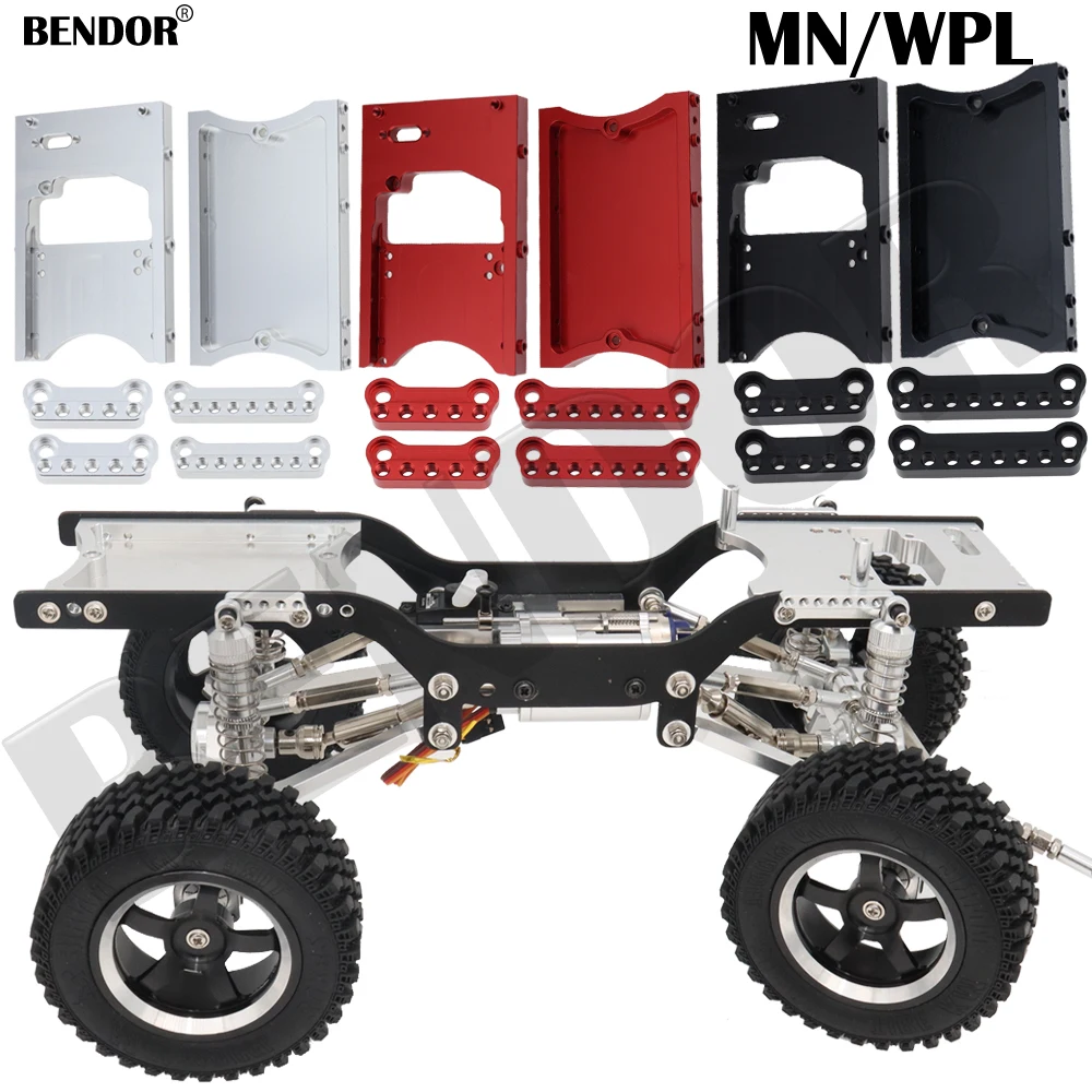 MN-D90-D91-D96-D99-MN90-MN99S-Metal-Steering-Servo-Fixed-Mount-Bracket ...