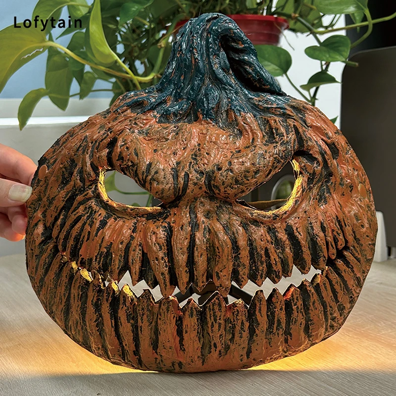 Lofytain-Halloween-Evil-Pumpkin-Skull-Mask-Shade-Cosplay-Easter-Horror ...