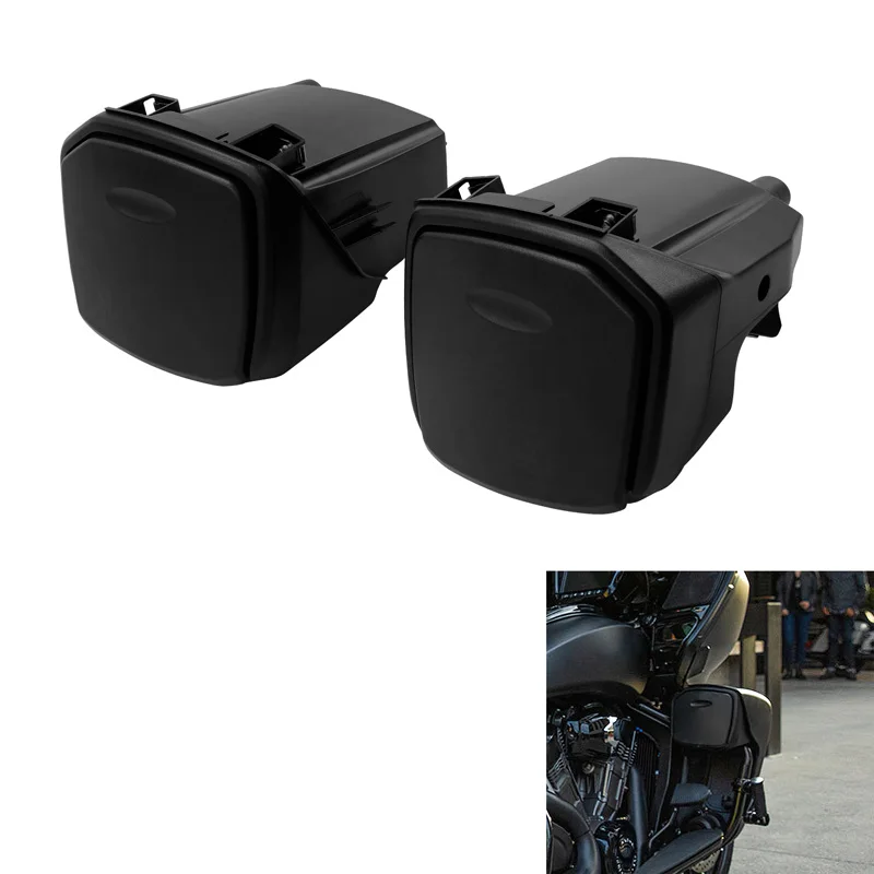 Motorcycle-Black-Lower-Fairings-Storage-Box-For-Indian-Pursuit-Elite ...