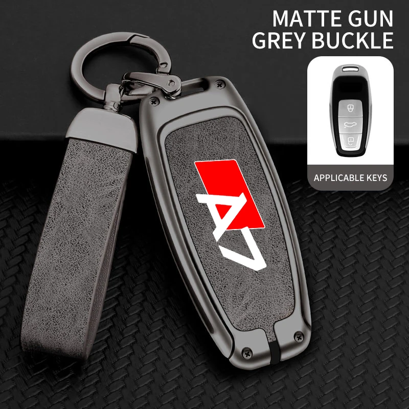 New-Car-Flip-Key-Case-Cover-Shell-Fob-for-Audi-A7-S7-RS7-Sportback-2018 ...
