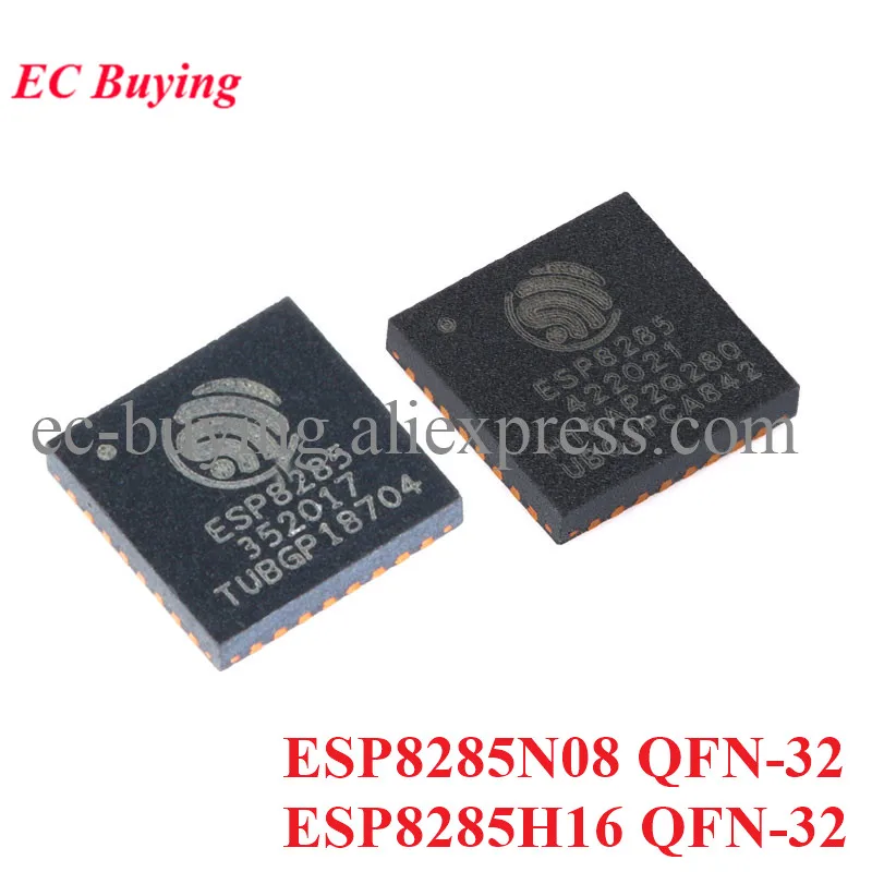 ESP8285-ESP8285N08-ESP8285H16-QFN-32-QFN32-WiFi-Built-in-2MB-Flash ...