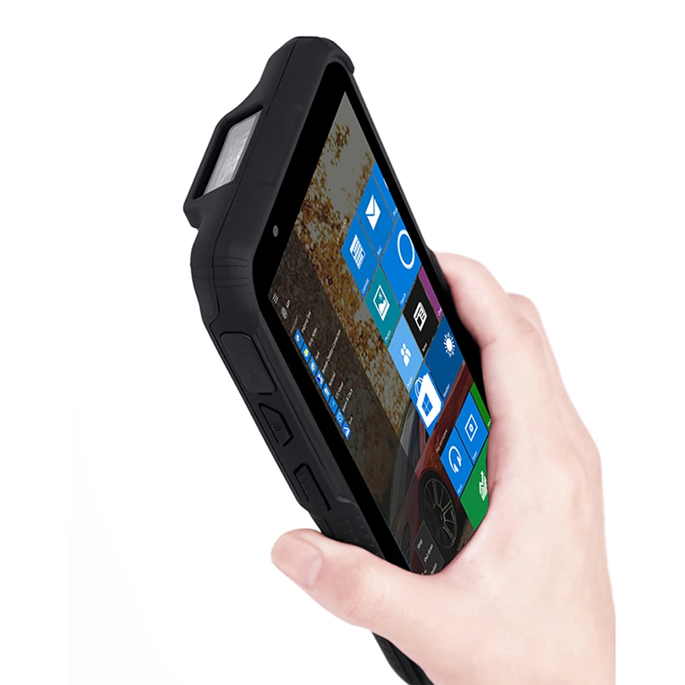 RUGLINE 6นิ้ว Windows PDA 4G RAM 64G ROM Barcode Scanner Terminal มือ ...