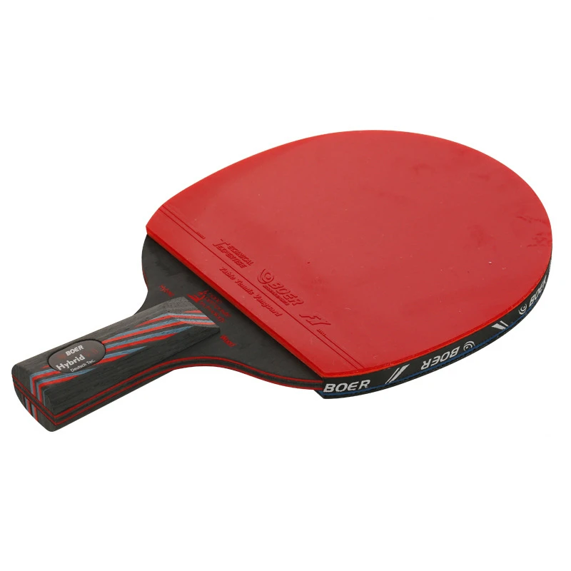 Professional-Tennis-Table-Racket-Ping-Pong-Racket-Short-Long-Handle ...