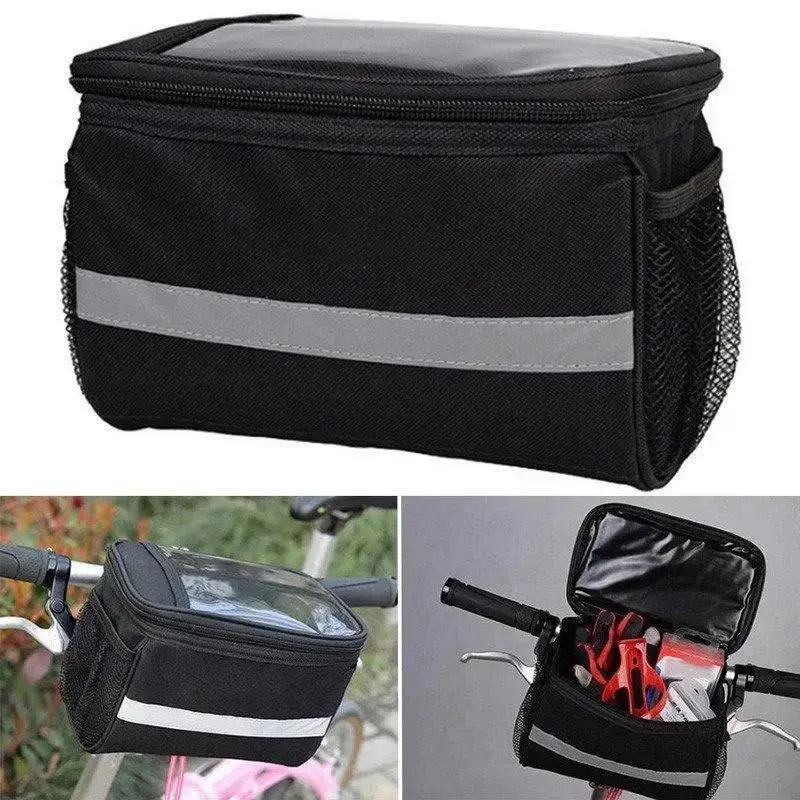 Bicycle Front Handlebar Bag Outdoor Cycling Bike Phone Mount Bags Bike ...