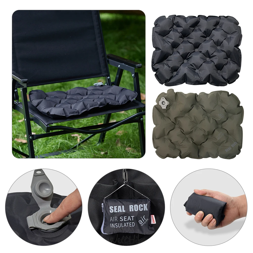 Moisture-proof-Chair-Cushions-Pad-100KG-Load-bearing-Inflatable-Outdoor ...