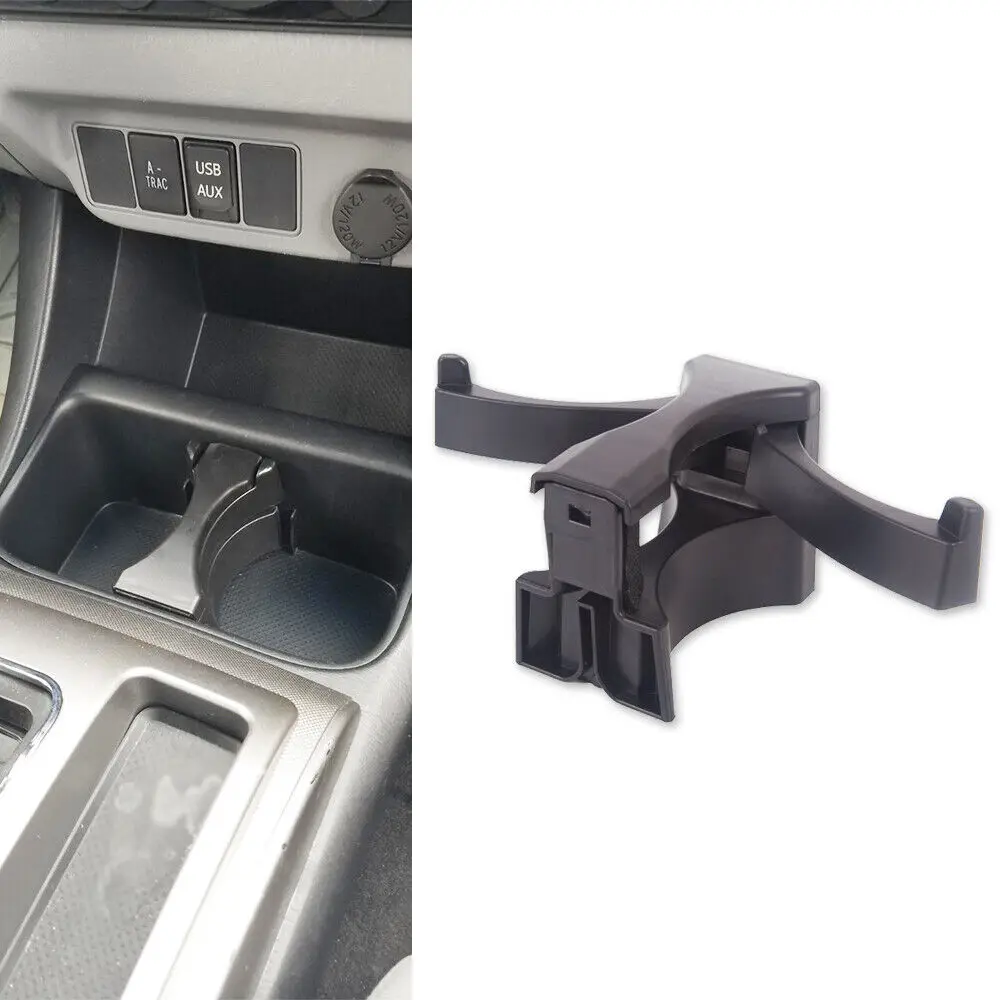 1Pcs-Car-Center-Console-Cup-Holder-Insert-Divider-Black-For-Toyota ...