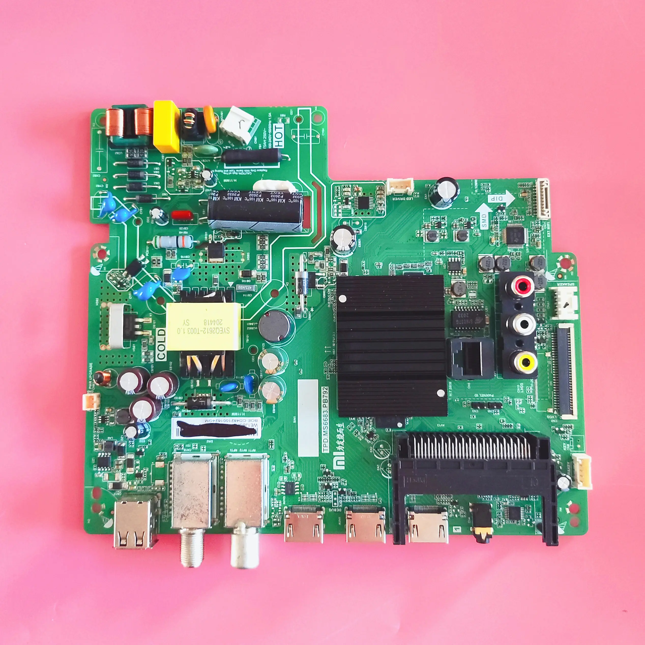 For-Xiaomi-TV-L32M5-5ASP-network-motherboard-TPD-MS6683-PB792-TPD ...