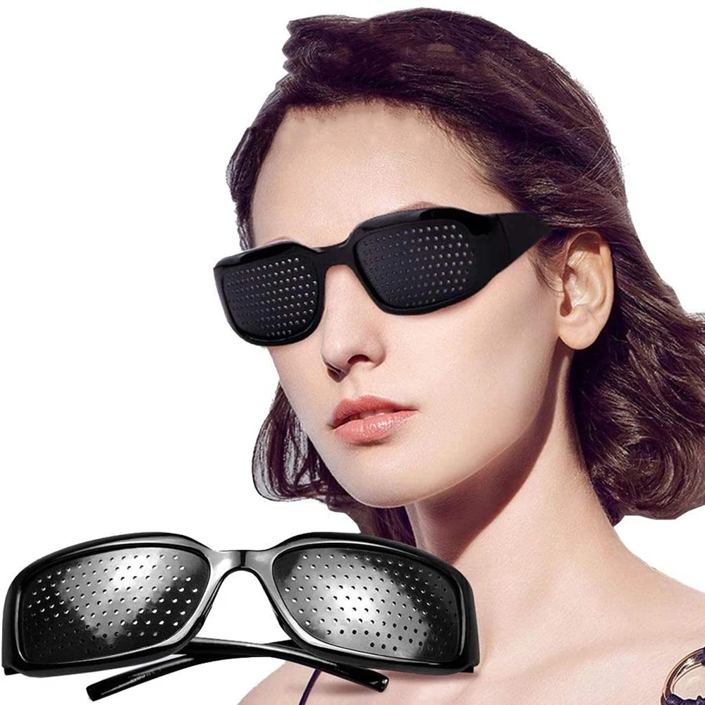 Safety Glasses Side Shields Pinhole Glasses For Eye Exercise - Vision ...