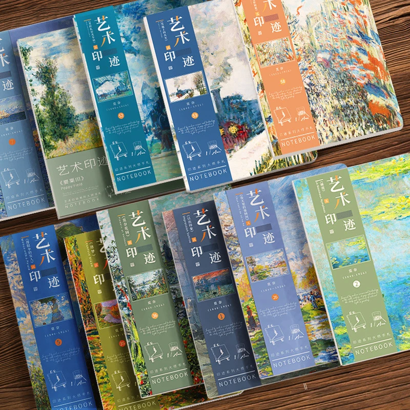 Journal Notebooks Aesthetic | Van Gogh Painting Notebook | Van Gogh ...