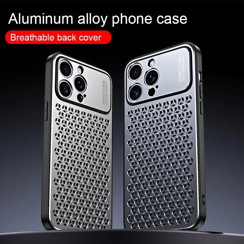 HOCE Aluminum Alloy Phone Case For iPhone 17 16 15 14 13 Pro Max Metal ...