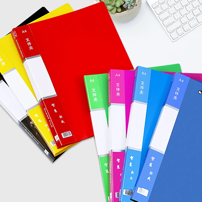 A4 file folder board test paper folder student with data storage book ...