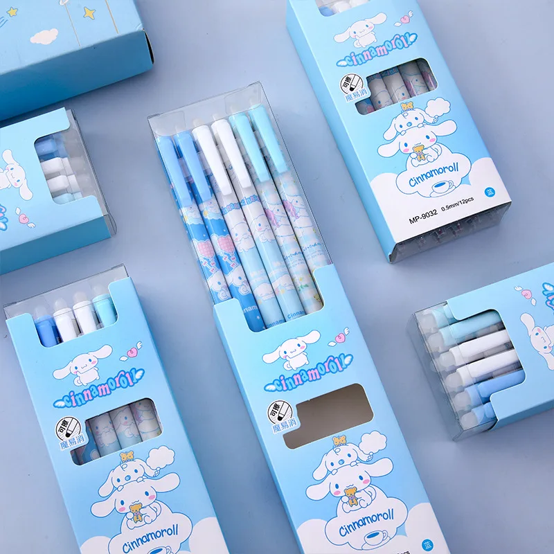 6Pcs-lot-Sanrio-Cinnamoroll-Cartoon-Erasable-Pen-Blue-Black-Ink-Magic ...