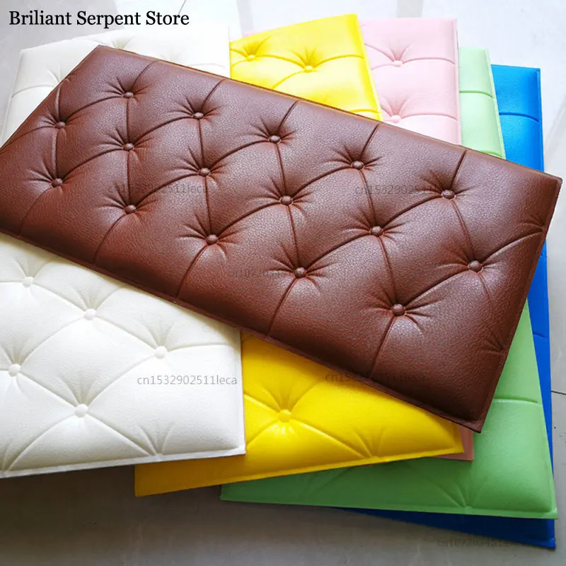 60x30cm-3D-Waterproof-Foam-Self-Adhesive-Wall-Sticker-For-Living-Room ...