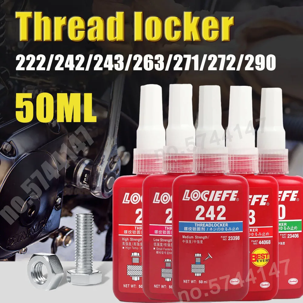 50ml-Threadlocker-222-242-243-263-271-272-290-Screw-Glue-Quickly-Cured ...